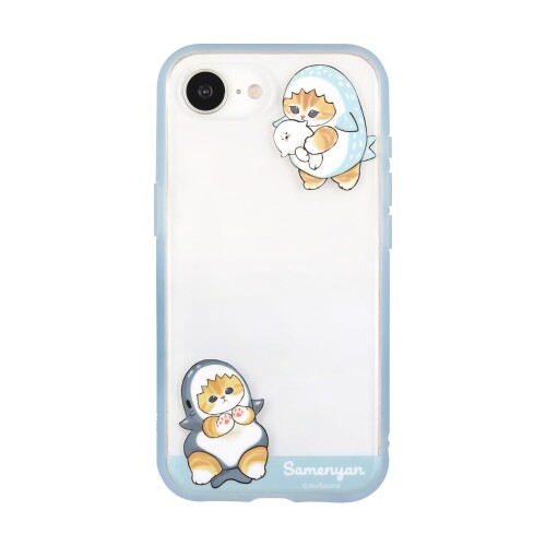 グルマンディーズ mofusand IIIIfit Clear iPhone16e 対応 ケース ブルー MOFU-79A 裏面を覆うiPhone16e対応プロテクトジャケットです。 PC+TPU一体成型のハイブリッド構造による耐衝撃タイプ...