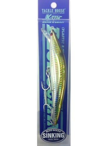 タックルハウス(TackleHouse) ミノー K-TEN ブルーオーシャン BKS 140mm 35g アジ #114 BKS140 ルアー TYPE;Sinking Length:140mm Weight:35g Hook:ST-46...