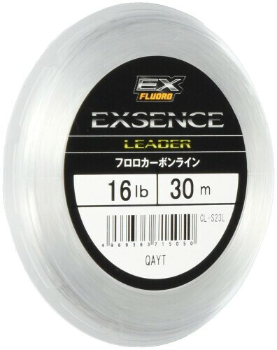 シマノ(SHIMANO) ショックリーダー エクスセンス EX フロロカーボン 30m 4.0号 クリア CL-S23L 素材:フロロカーボン/全長:30m/4.0号 クリア 平均強度:16.0lb/7.3kg ノットの弱点を改善。柔らかい...