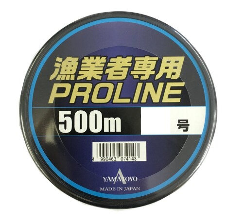ヤマトヨテグス(YAMATOYO) ナイロンライン 漁業者専用 プロライン 500m 35号 115lb グレー 応魚種:全魚種対応 素材:スーパーナイロン 全長:500m / 号数:35号 / 強度:115lb カラー:グレー より強度を...