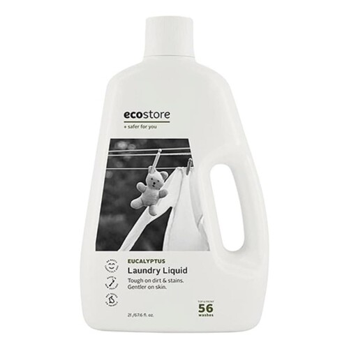 ecostore(エコストア) ランドリーリキッド 2L 洗濯洗剤 洗剤 液体 肌にやさしい 衣類に優しいのはもちろん、汚れ落ちもスッキリで毎日のお洗濯がストレスフリーに!毎日の汗や皮脂汚れをしっかり落とす、濃縮液体タイプの洗濯洗剤です。 ...
