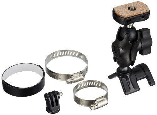 REC-MOUNTS バーマウント BBセット タイプK (17[ファイ]-64[ファイ]) ロールバーなどに最適 デジカメ アクションカム ウェアラブルカメラ GoProも対応 録ドリに(REC-B46-BBSET-K62) (アームS)...