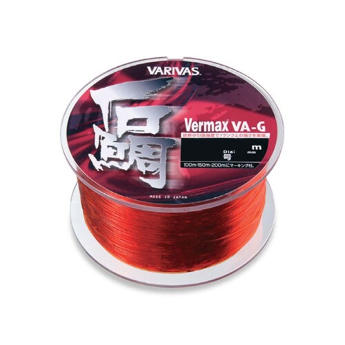 VARIVAS(バリバス) ナイロンライン バーマックス石鯛 VA-G 200m 30号 ブレイズレッド 素材:ナイロン/全長:200m/30号 ブレイズレッド 独自のND-S加工を初採用。ラインの太さによる使用感の変化、違和感を解消した石...