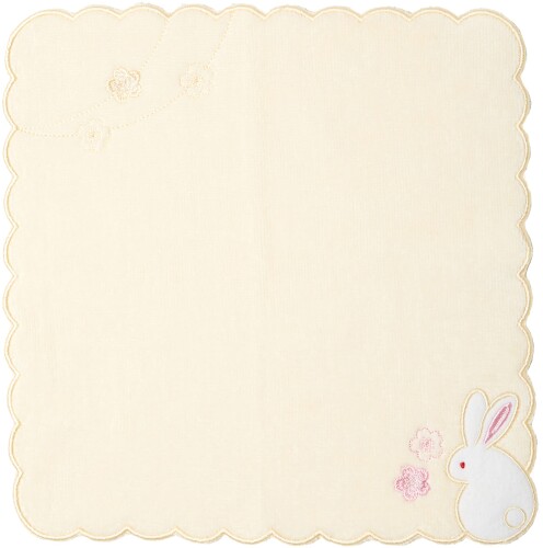 丸全(Maruzen) ミニタオル ふわわうさぎオフ 25×25cm 本体サイズ:約25×25cm 材質:綿 原産国:中国 うさぎ柄のかわいいミニタオル 綿素材で肌に優しく吸水性抜群 お出かけに便利なサイズで普段使いに最適 ちょっとしたプレ...