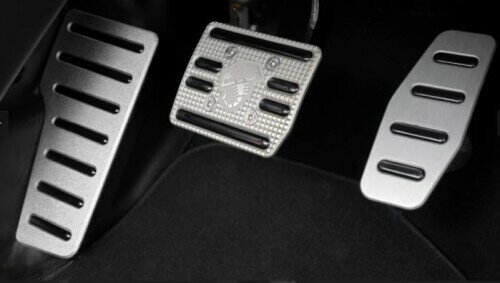 core OBJ Footrest Anti Slip Decal for core OBJ Footrest Extension Cover アバルト右ハンドルフットレストエクステンション製品専用ポッティング CO-FPD-02A ABA...