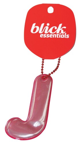 blick essentials Alphabet リフレクター J-pink BE66137 [本体サイズ] リフレクター本体/W40×H70mm [製造国] フィンランド共和国 [素材] 3Mスコッチライト反射素材(非フタル酸系可塑剤使...