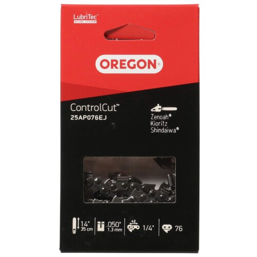 OREGON(オレゴン) チェーンソー ソーチェーン 25AP-76EJ ピッチ:1/4" ゲージ:.050" コマ数:76 カッターの並び:標準 カッタータイプ:マイクロチゼル Oregon 25AP076EJ 商品コード20080484...