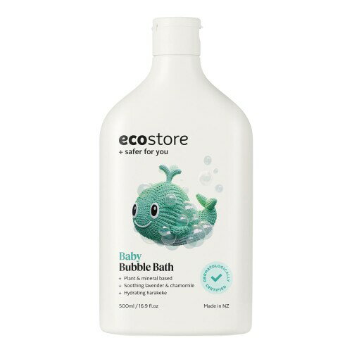 ecostore(エコストア) バブルバス 500mL 泡風呂 ベビー 赤ちゃん用 入浴料 泡 お風呂 オーガニックカモミール配合 肌にやさしい 合成香料不使用 商品リニューアルに伴い、旧パッケージでのお届けとなる場合がございます。お客様に...