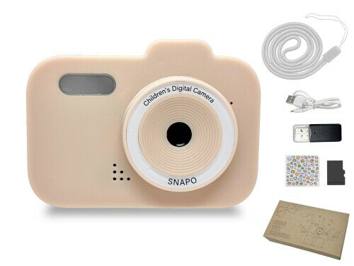 キッズカメラ トイカメラ SNAPO microSDカード32GB付 カードリーダー付 ひらがな カタカナ 知育玩具 子供 デジタルカメラ 写真 動画 音楽 ゲーム 誕生日 Xmas クリスマス 商品コード20081616906商品名キッズ...
