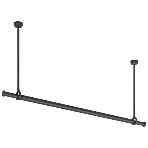 トーソー ランドリーバー LB-1 セット ブラック 本体バーSサイズ(95〜154cm) 吊りポール長さ60cm 物干し 洗濯 30019998 ランドリーバー LB-1【セット内容】本体バー1本、ブラケット2個、吊りポール2本、取付ネジ...