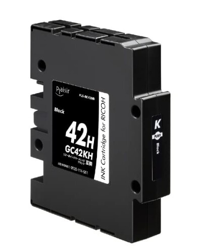 プレジール リコー GC42KH対応互換インク ブラック PLE-RC42HB 残量表示対応 【種類】汎用インク 【対応メーカー】リコー 【カラー】ブラック 【適合機種】SG5200 印字品質やインクの色味、印刷枚数といった最も重要な点を、...