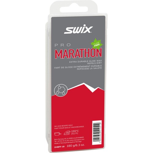 SWIX(スウィックス) スキー ワックス マラソンブラック 180g DHBFF18 商品重量:180g 原産国:ノルウェー 汚れた雪用のレーシングワックス。 レーシングからトレーニングまで幅広く対応します。 商品コード200815940...
