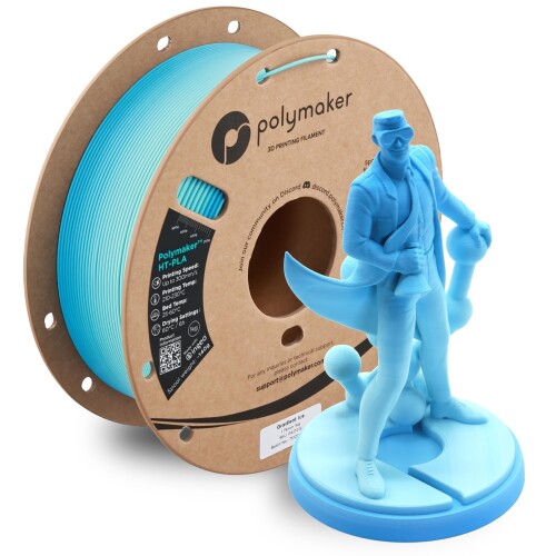 ポリメーカ(Polymaker)3Dプリンタ—用耐熱性フィラメント Polymaker HT-PLA 1.75mm径 1kg巻 Polymaker HT-PLA Gradient Ice PolymakerのHT-PLAフィラメントは、15...