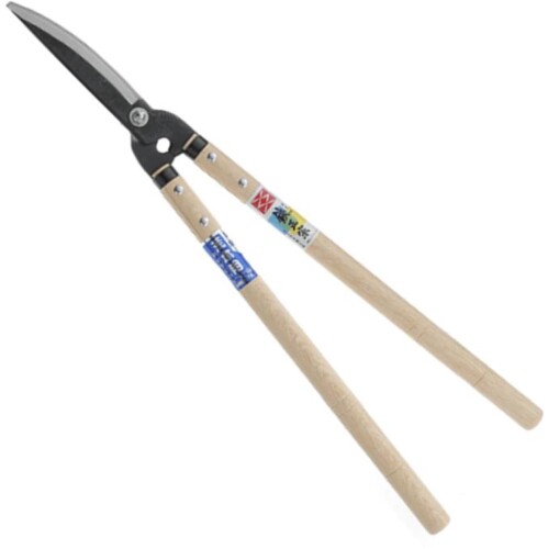 吉岡刃物製作所 鋏正宗 荒木用刈込鋏 170mm 片受刃式 樫柄670mm プロ仕様 太枝対応 庭木・生垣・垣根の荒切り・剪定に 高耐久 日本製 植木職人・ガーデナー向け 123 刃サイズ:170mm タイプ:荒木用刈込鋏 素材・材質:安来...