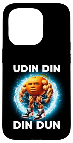 Udin din dun Udindindun イタリアブレインロットミーム キッズ スマホケース iPhone 15 Pro 用 Udin din dun Udindindun Odin din dun din dun イタリア Brai...