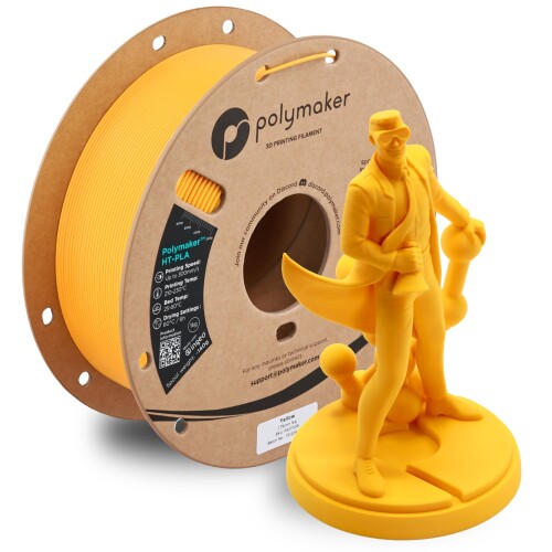 ポリメーカ(Polymaker)3Dプリンタ—用耐熱性フィラメント Polymaker HT-PLA 1.75mm径 1kg巻 Polymaker HT-PLA Yellow PolymakerのHT-PLAフィラメントは、150[度]まで...