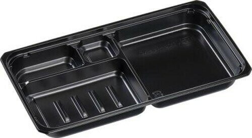 エフピコ(Fpco) UT28-15-N2 黒(内装) 600枚入 4MAT 材質:HIPS 入数:600枚(50枚/袋) 本体1個のサイズ:25×13.7×2.8(cm3) 内容量:ごはん約180g 電子レンジ対応 78381521 商品...