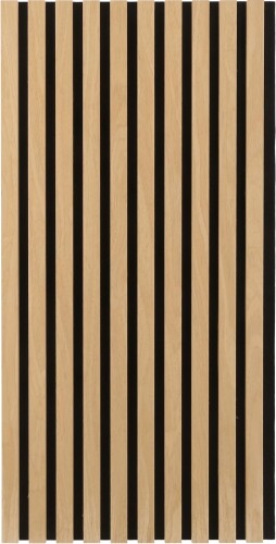 不二貿易 木製吸音ウォールパネル 防音 幅40.5×奥行1.8×高さ80cm ナチュラル 40965 騒音をやさしく吸収、美しい木目の吸音ウォールパネル サイズ: 幅40.5×奥行1.8×高さ80cm 本体重量:1.84kg 材質:ポリエス...