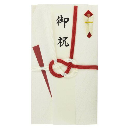 伊予結納センター 金封 絹物語 赤白5本あわじ 御祝 約10×18cm ホワイト SCV115-06 本体サイズ:約10×18cm 本体重量:約22g 素材・材質:紙 原産国:ベトナム 付属品:短冊(御祝・御餞別・御祝儀)、中袋×1枚 / ...