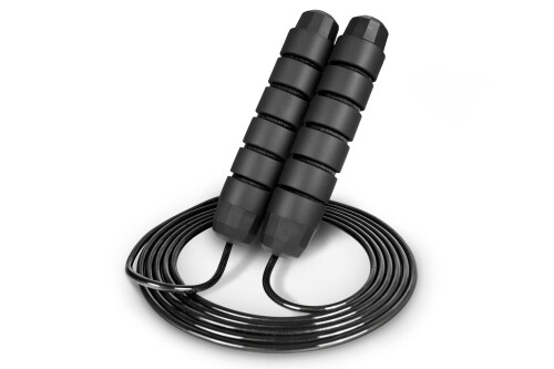 ProsourceFit Speed Jump Rope up to 8 Foot Adjustable Length for Men and Women, Foam Handles, Ultra Light Rope for Boxing...