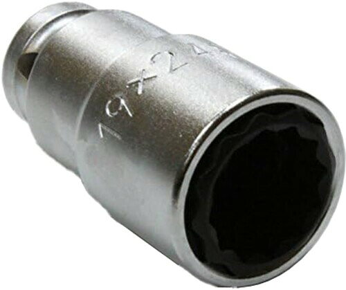 アイダ 椿モデル インパクトソケット オートスライドW PW1924-12K サイズ(約):S/12.7mm、L/65mm、D1/32.9mm、D2/24mm 本体重量(約):175g 素材・材質:スチール製 生産国:日本 差込角12.7の...