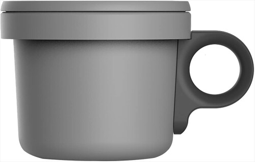 オヴジェクト 日本製 マグカップ ほうろうフックマグ 240ml グレー/ブラック O-EFMS-GYBK 9.4×13×7.5cm サイズ:約9.4×13×7.5cm 材質:ほうろう銅板・釉薬・ABS・シリコン・磁石 原産国:日本 IH、...