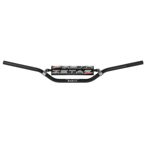 ジータレーシング(ZETA RACING) KLX250'08-15, D-TRACKER'08-15, WR250R/X等 CXハンドルバー Super Moto-Medium スタンダード径(22.2mm) 汎用 幅:800mm 高さ:...