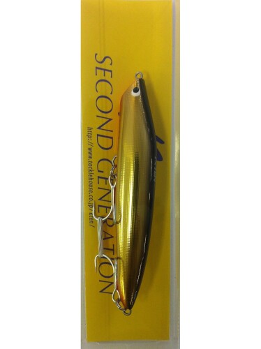タックルハウス(TackleHouse) ミノー K-TEN セカンドジェネレーション K2R 112mm 19.5g Sゴールドブラック/オレンジベリー #114 K2R112 TYPE:フローティング 112mm 19.5g 扱い方によ...
