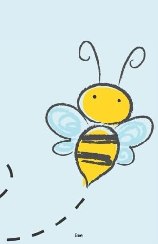 Bee Notebook Journal (Size 5,5 x 8,5): 120 college-ruled pages (60 sheets) Composition notebook, diary and journal This ...