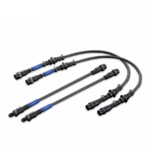 エンドレス ( ENDLESS ) ブレーキライン (1台分)(スチールタイプ) ホンダ CR-X EG2 / シビック EG6,9, インテグラ DC2 EB502SS ホース部分/ステンレスメッシュホース フィッティング部分/スチール素...