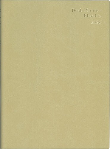 博文館 手帳 2026年 B5 ウィークリー デスクプランナー マンデー ゴールド No.503 (2026年 1月始まり) 【サイズ】幅19.5cm×高さ26.9cm×厚さ1.7cm 【表紙】ソフトカバー 【ページ内容】見開キ1週間 【期...