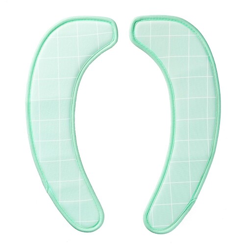 アイメディア(Aimedia) 便座クッション 接触冷感 吸着タイプ 夏用 ひんやり 厚手 抗菌 防臭 洗える ズレない 便座カバー ミントグリーン 【商品仕様】商品サイズ/(約)40×17×0.8cm、対応便座タイプ/U型便座、O型便座、...