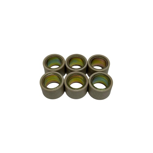 GRONDEMENT(グロンドマン) スーパーウエイトローラー 17X12mm 5g レッツ ZZ セピア アドレスV100 アドレス110 6個入 日本 ・レッツ(CA1KA-100001~308836)(6.8g) ・レッツ(CA1KA...