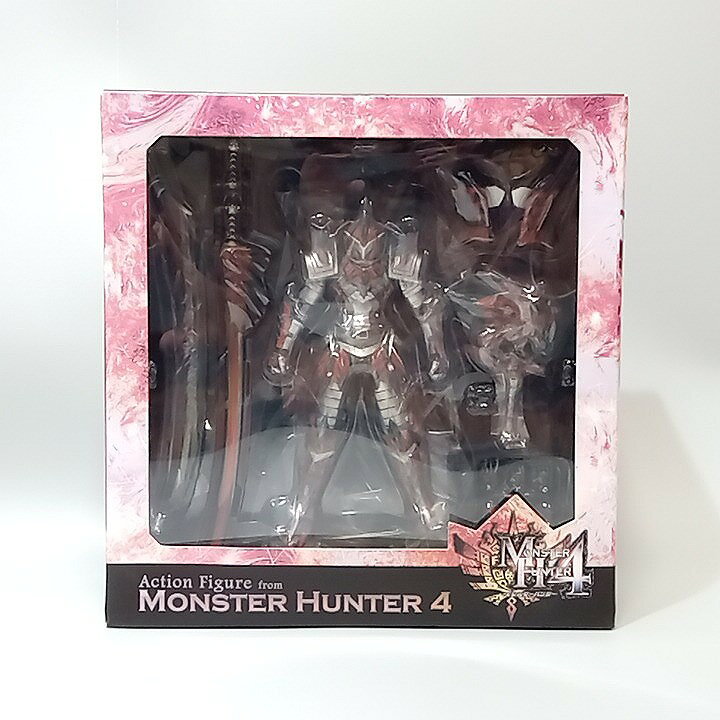製品仕様 商品名 【未開封】 千値練 せんちねる モンスターハンター4 フル可動アクションフィギュア レウス装備ハンター(剣士) サイズ／寸法 箱サイズ約26×25×9cm全長約19cm 素材／材質 PVC/PP/POM/ABS/ 色 レッ...