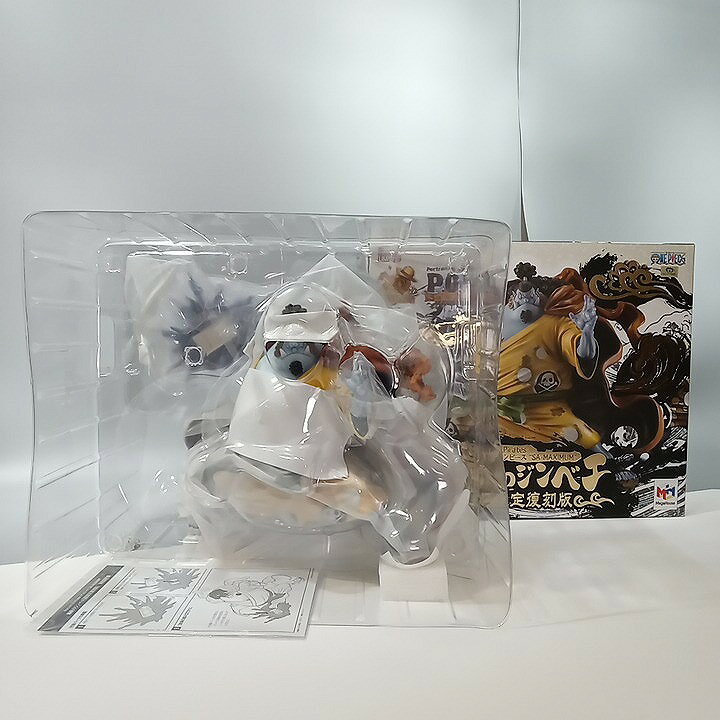 製品仕様 商品名 【美品】 MegaHouse メガハウス Portrait.Of.Pirates ワンピース “SA-MAXIMUM” 海侠のジンベエ 超限定復刻版 サイズ／寸法 箱サイズ約34×40×30cm 素材／材質 — 色 — 付...