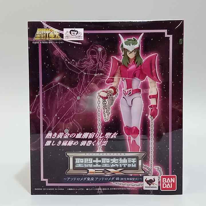 製品仕様 商品名 未開封 BANDAI バンダイ 聖闘士聖衣神話EX アンドロメダ瞬(新生青銅聖衣) 「聖闘士星矢」フィギュア　 サイズ／寸法 箱サイズ約19.5×17×14cm 素材／材質 ABS、PVC、ダイキャスト 色 ピンク 付属品...