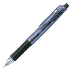 1本で2色ジェルインク＋シャープが使える多機能ペンです。 うっかりペン先を出したままポケットに差してもポケッセーフ機構でペン先が戻ります。