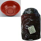 高級感のあるプラスチック丼です保温、断熱、耐油性に優れた、高級感のあるプラスチック丼です。すべりにくいように凹凸がついています。【規格・入数】・1ボール50枚入り・1枚あたりの大きさ（mm）：Φ170×60【容量】ご飯約600G【材質】BF...