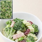 5種の具材を使用した彩り鮮やかな緑色のブロッコリーサラダです彩り鮮やかな緑色のブロッコリーサラダです。緑色の美しさにこだわりました。5種の具材（ブロッコリー、えだまめ、マカロニ、レッドキドニー、 ベーコン）を使用しています。自然解凍にてお召...