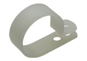 【商品情報】■メーカー：HERO ヒーロー電機■商品名：ナイロンクリップ■商品型式：NC-18【基本仕様】●固定時内径：φ26.7mm●固定前内径：φ29.2mm●ビス穴径：φ5.1mm●材質：66ナイロン●製品入数：20個／袋≪発送につい...