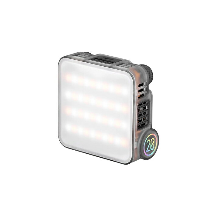 種別：ストロボ NOTE「FIVERAY M20」は高出力、プロフェッショナルな調光機能、画期的能力を兼ね備えた20Wの高出力をポケットサイズの1台に詰め込みました。創造力をかき立てる洗練されたデザインを採用し、単なるスナップも大傑作になる...