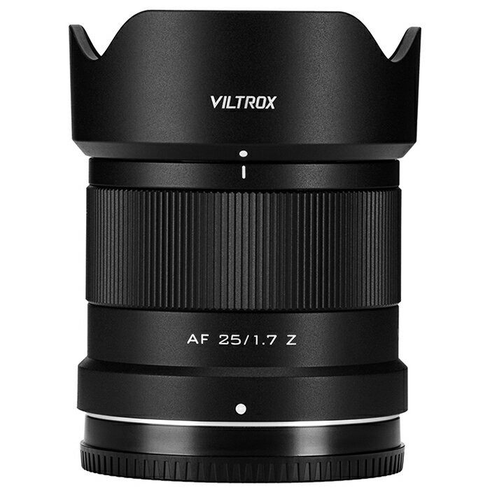 種別：ミラーレス用AFレンズ NOTEViltrox AF 25mm F1.7は、軽量・コンパクトな大口径単焦点レンズで、全長約55mm、重さ170gと持ち運びやすく、街歩きや旅行に最適です。付属品 :レンズキャップ、リアキャップ、フ－ド、...