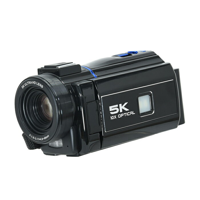 種別：ビデオカメラ NOTE光学10倍ズーム搭載 5K高画質 デジタルビデオカメラCABIN DVC-A1は最大5Kの高画質撮影が可能なデジタルビデオカメラです。 コンパクト・軽量設計ながら光学10倍ズームとタイムラプス、スローモーション（...