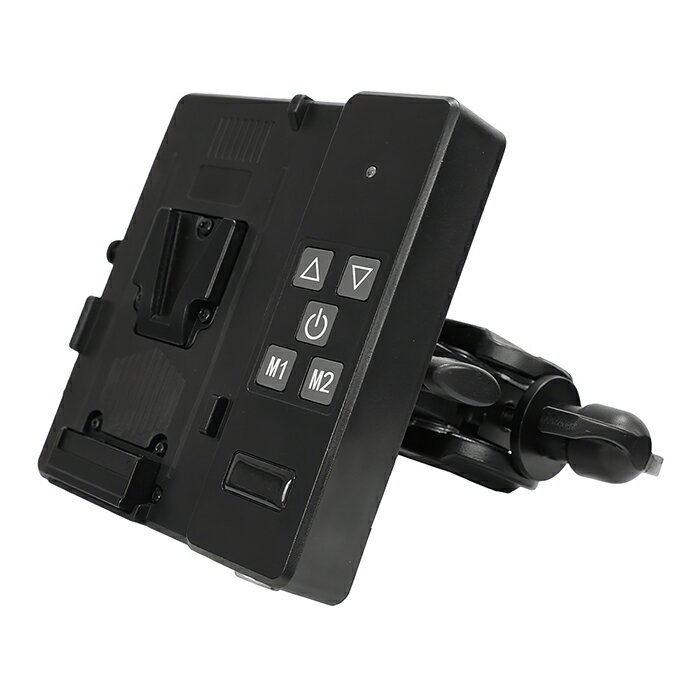 種別：ストロボアクセサリー NOTE電動スタンド M300（型番：S507）をVマウントバッテリーで駆動させるユニットです。別売のVマウントバッテリーがあれば、AC電源のない場所でも電動スタンド M300を使用することができます。上昇ボタン...