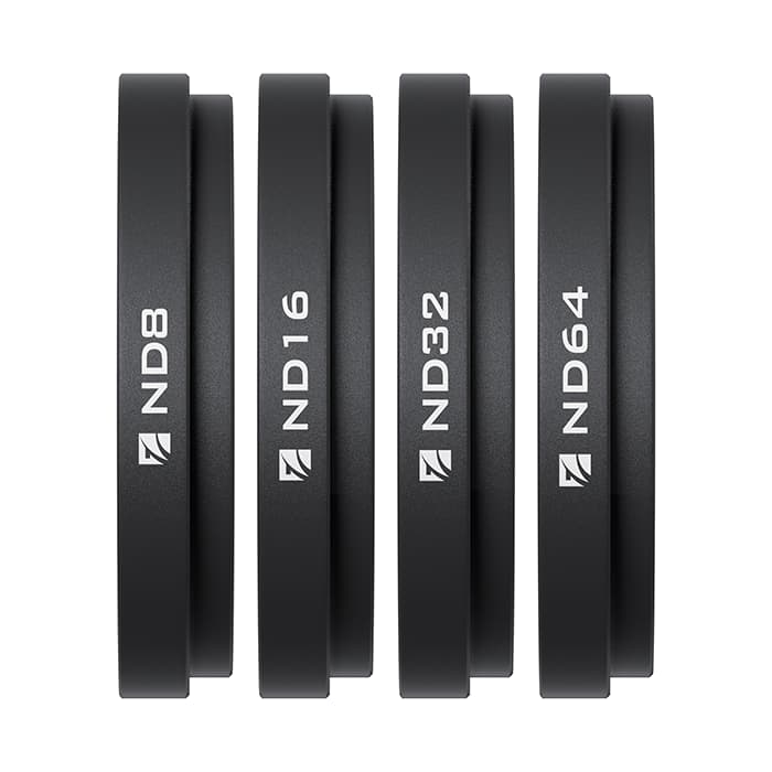 種別：フィルター NOTE・シネマティックな雰囲気やモーションブラー効果を簡単に作ることができます。・ND8、ND16、ND32、ND64の4段階の減光フィルターが付属しています。・さまざまな照明条件下で、完璧なショットが撮影できます。・長...