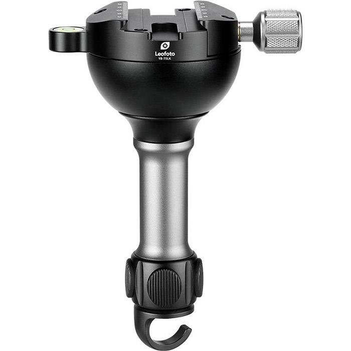 種別：三脚関連アクセサリー NOTEアルカスイス互換シューのプレートを100mm径のボール接続方式の三脚に取り付けできるようにするためのアダプター。取付ハンドルはロングタイプ、フック付き。【主な仕様】高さ（フック込み）：175mm高さ（フッ...