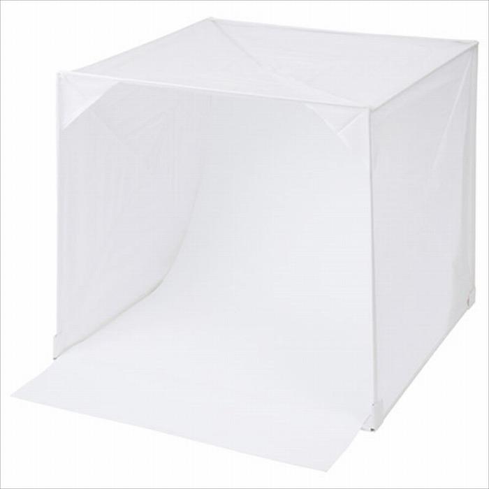 種別：商品撮影台 NOTE手軽にどこでもきれいな写真撮影ができる撮影ボックス。料理やフィギュアなど大きめの物の撮影に便利な60cmサイズ。手軽にきれいな写真撮影ができるスタジオボックス。フリマアプリやネットショップの商品撮影に使用すれば、商...