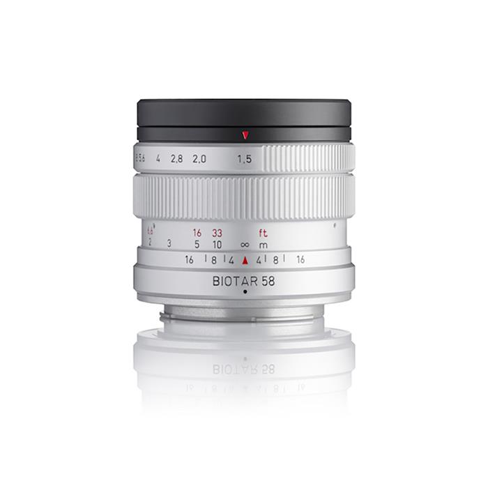 種別：一眼レフ用MFレンズ NOTEドイツ製高級単焦点MFレンズ『Biotar 58mm F1.5 II』は、1930年代に発売された、高い人気と広い用途を持つドイツ製高級単焦点マニュアルフォーカスレンズ「Biotar58mm F2」の、比...