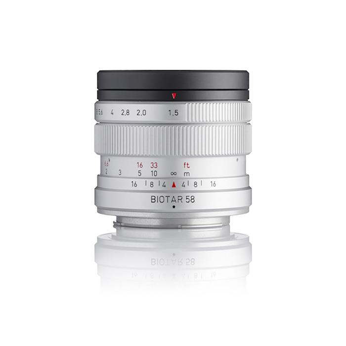 種別：一眼レフ用MFレンズ NOTEドイツ製高級単焦点MFレンズ『Biotar 58mm F1.5 II』は、1930年代に発売された、高い人気と広い用途を持つドイツ製高級単焦点マニュアルフォーカスレンズ「Biotar58mm F2」の、比...