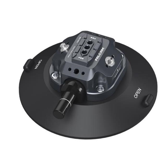 種別：デジタルムービーカメラ関連 NOTE6インチサイズのサクションカップ。耐荷重5kg。手動ポンプで真空吸引を行い、最大垂直力80kg、最大水平力120kgのパワーをもちます。1/4ネジ穴5箇所、3/8ネジ穴2箇所、3箇所にF22ポジショ...